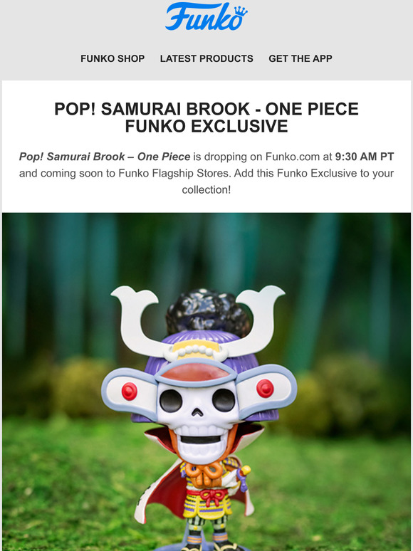 Funko: New Exclusive: Samurai Brook One Piece | Milled