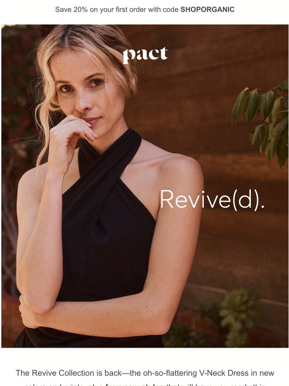 PACT Apparel: The Revive Collection is back. | Milled