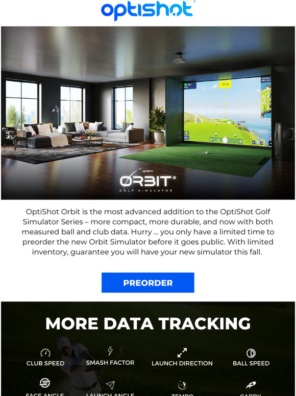 OptiShot Golf: Learn More about the Orbit Simulator | Milled