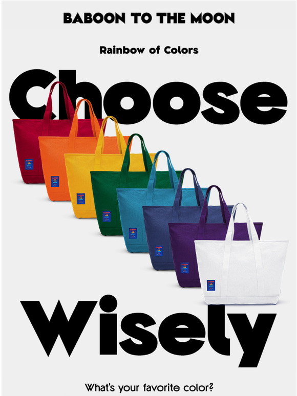 Baboon To The Moon: WHAT'S YOUR FAVORITE COLOR | Milled