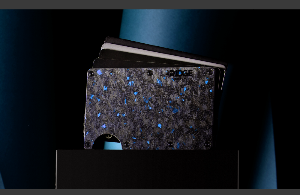 The Ridge: RESTOCK: Carbon Fiber & Forged Ember Wallets | Milled