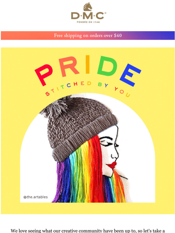 DMC: Your Pride Month creations | Milled