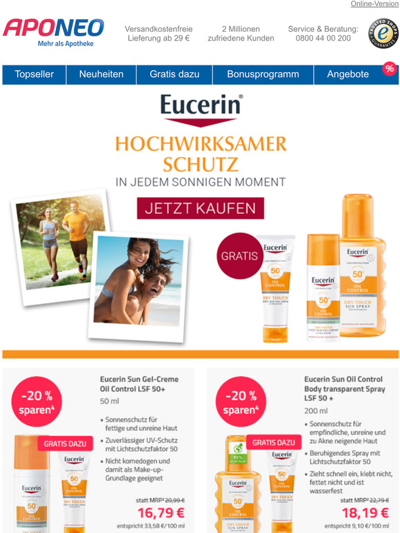 Aponeo: Der Sommer kommt auch zu Ihnen! | Milled