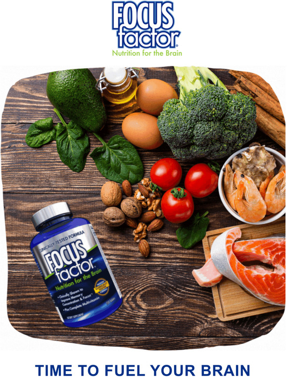 Focus Factor: Are You Feeding Your Brain The Good Stuff? | Milled