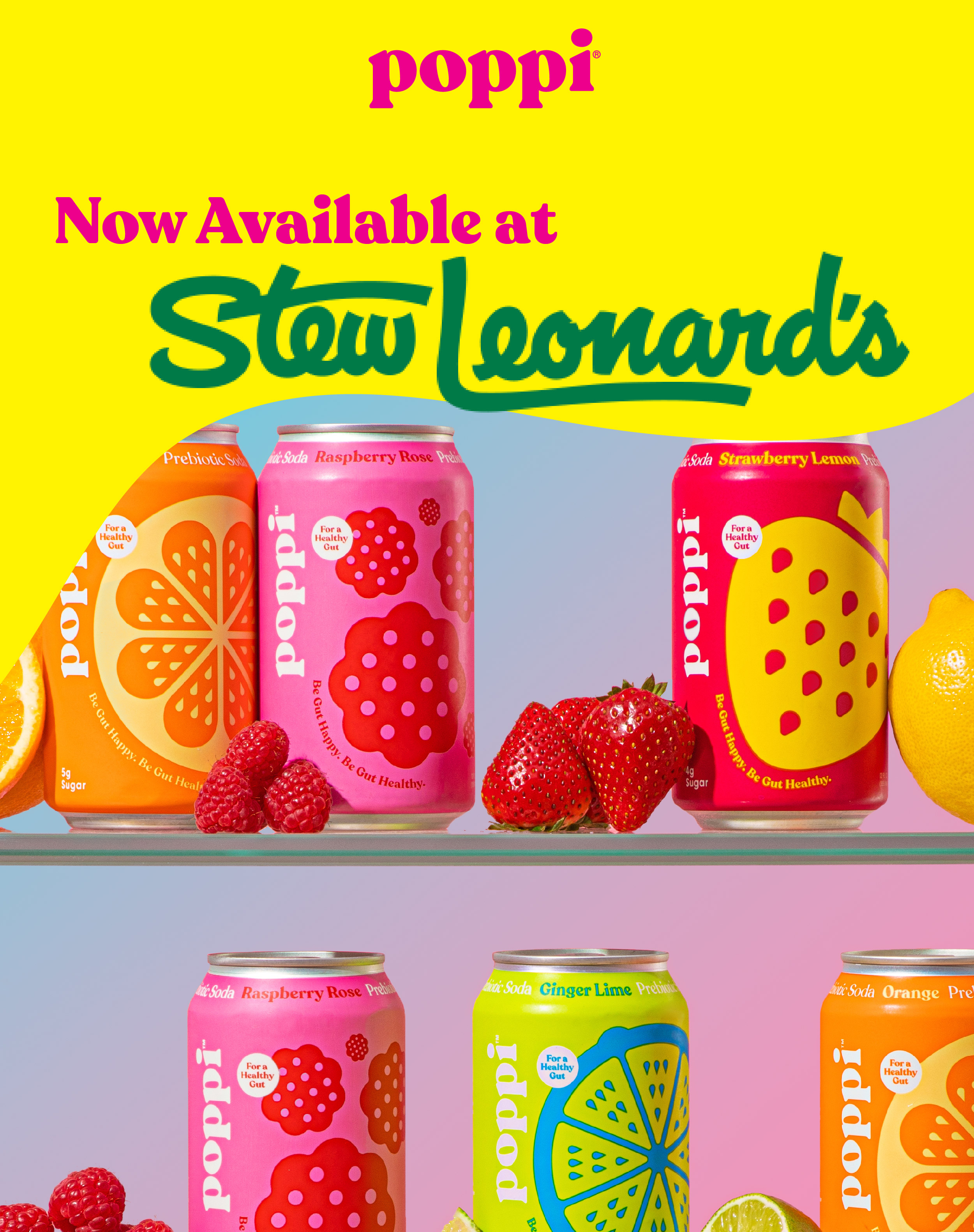 Poppi: Now available at Stew Leonard's! | Milled