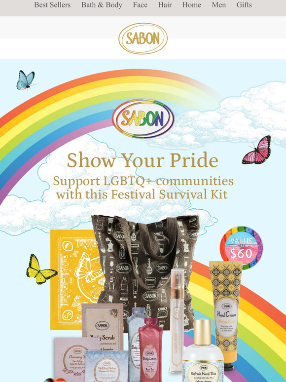 SABON: Show Your Pride & Support LGBTQ+ Communities with SABON x The ...