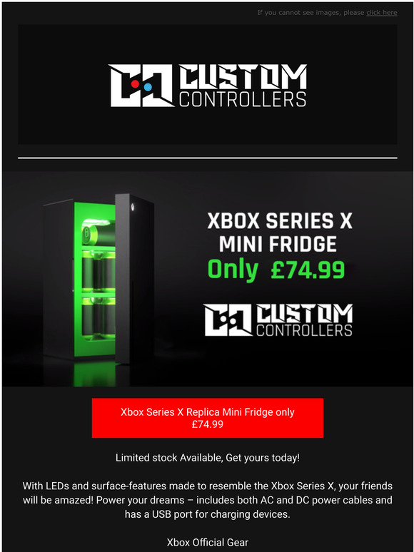 Custom Controllers: Keep your drinks cool this Summer in an Xbox Series ...