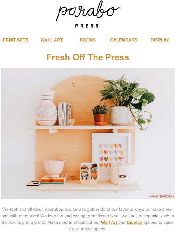 Parabo Press: 20 Photo Wall Ideas You Need To Try | Milled