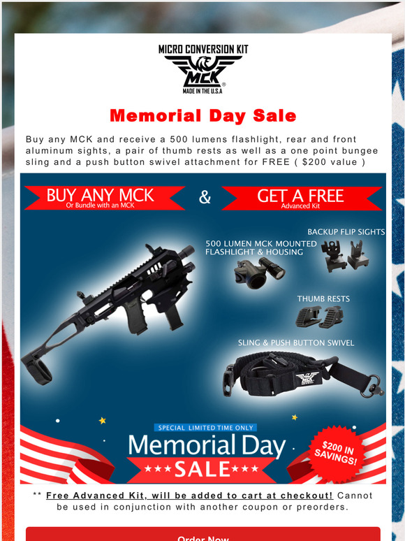 CAA: Free Advanced Kit with Every MCK is Almost Over! | Milled