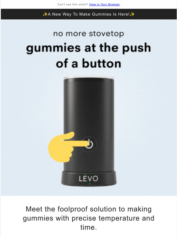 LEVO: New Gummy Mixer = Perfect Gummies Every Time | Milled