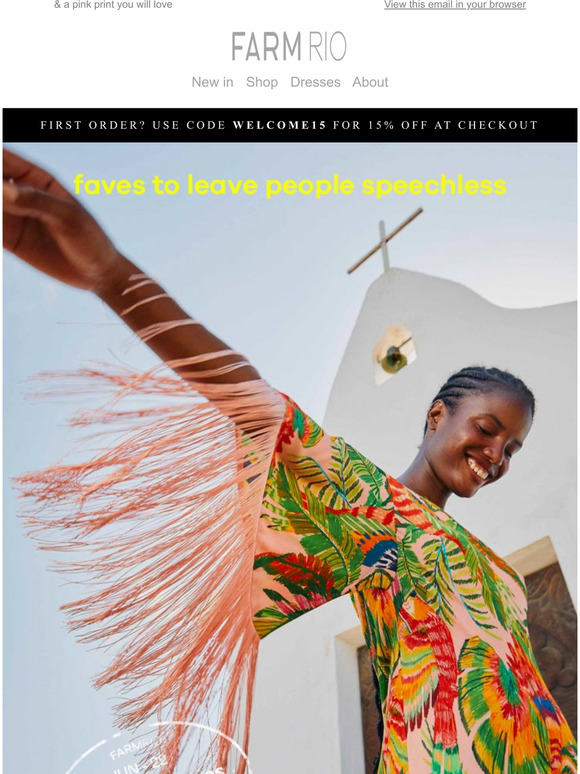 FARM Rio: THE fringe dress | Milled