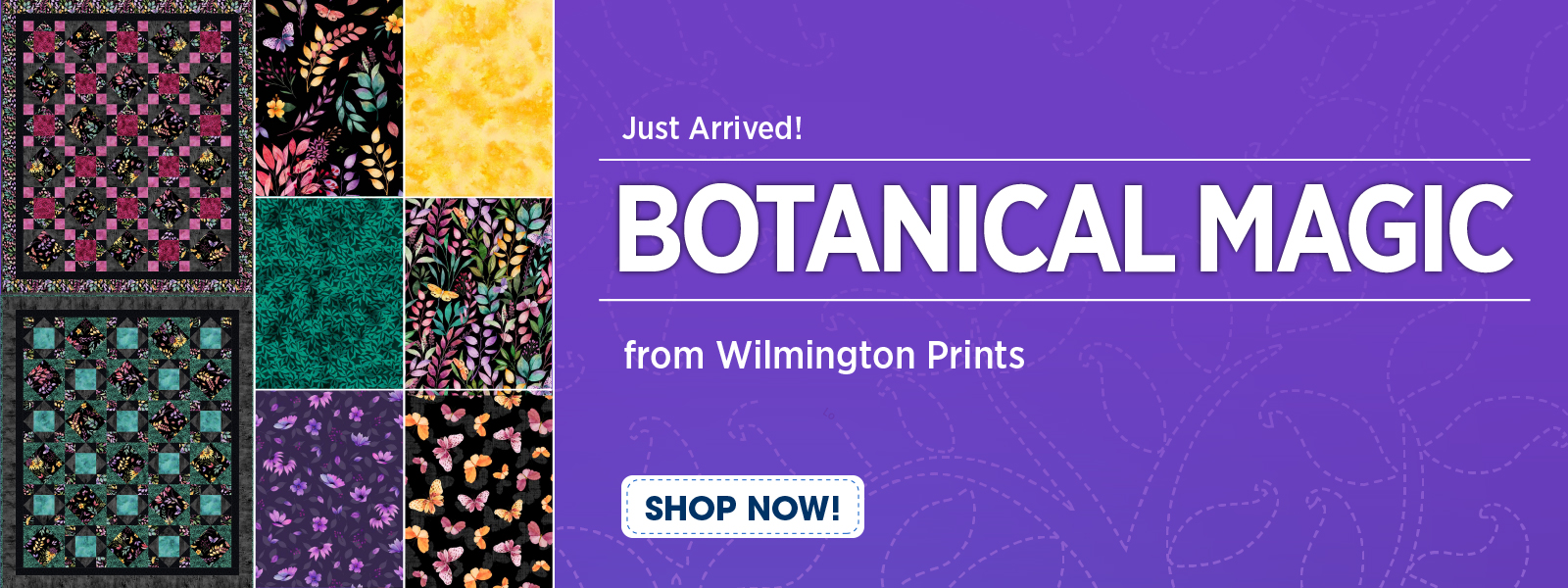 Keepsake Quilting: Just Arrived! Botanical Magic from Wilmington Prints ...