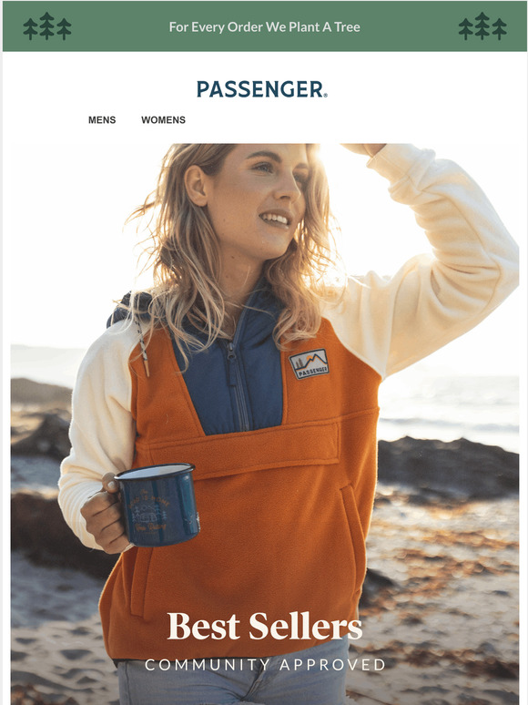 Passenger Clothing: Best of the best... | Milled