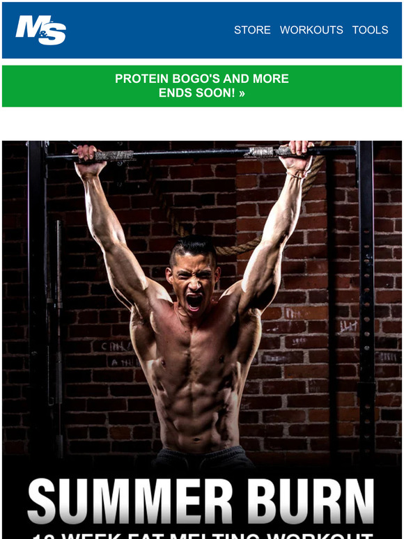 Muscle & Strength: Summer Burn: 12 Week Fat-Melting Workout | Milled