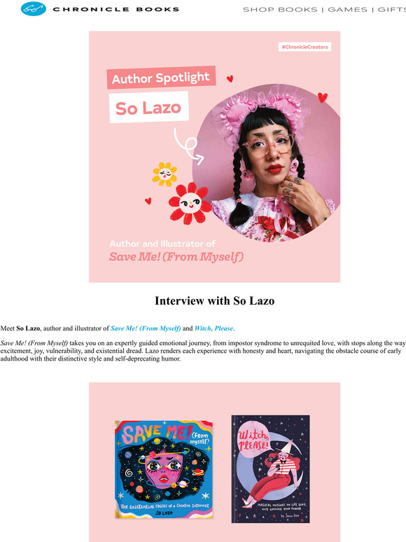 Chronicle Books: Meet So Lazo | Milled