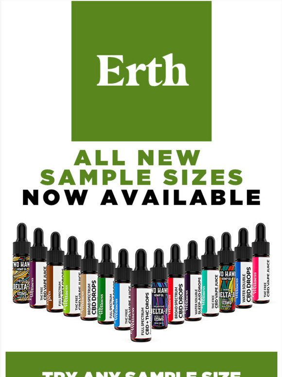 Erth Hemps: Try Before You Buy 2022 Now LIVE | $15 worth of Samples ...