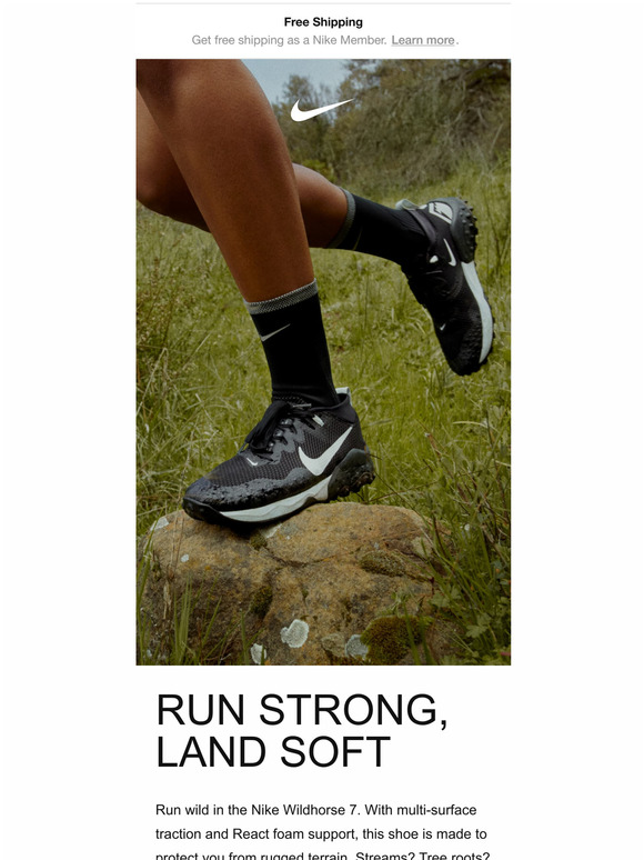 NIKE: Tread made for any terrain | Milled