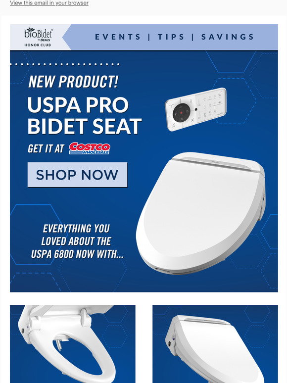 BioBidet: NEW PRODUCT Introducing The USPA Pro Bidet Seat | Milled