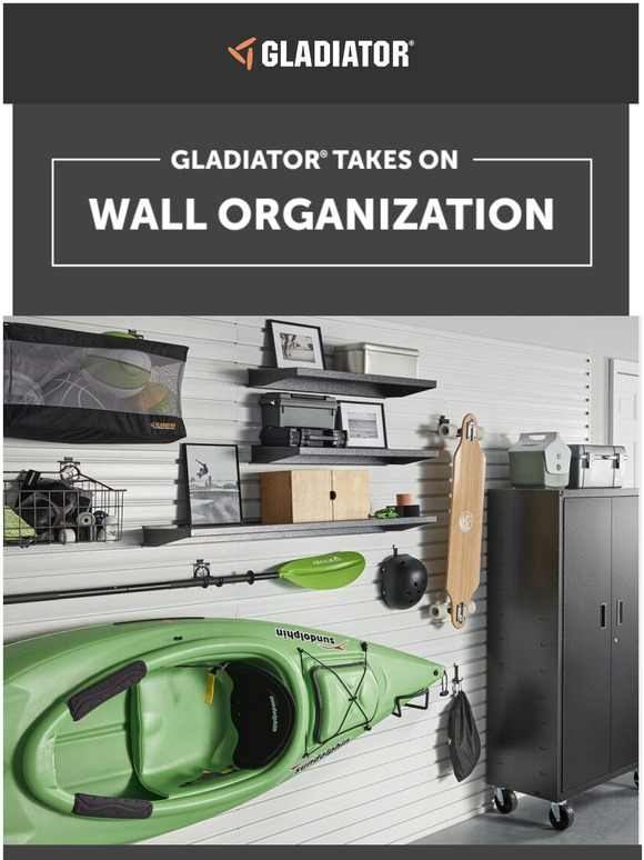 Gladiator GarageWorks: This Month Gladiator Takes On: Wall Organization ...