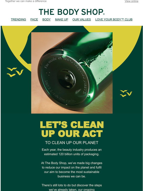The Body Shop: World Environment Day lets clean up our act | Milled