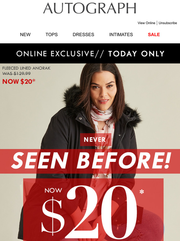 Autograph Fashion: Your VIP Access: $20 Jackets NEVER SEEN BEFORE! | Milled