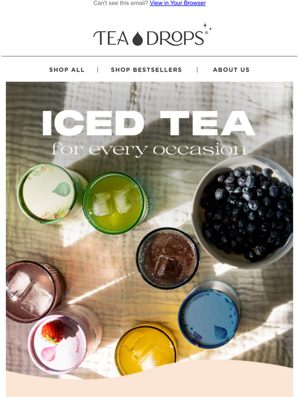 Tea Drops: Top Iced Teas for Sunny Sipping | Milled