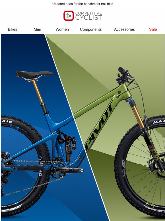 Competitive Cyclist: Pivot Switchblades New Colors | Milled