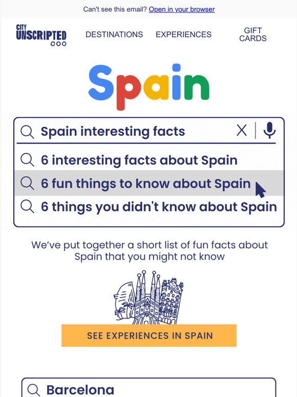 City Unscripted: 6 interesting facts about Spain! | Milled