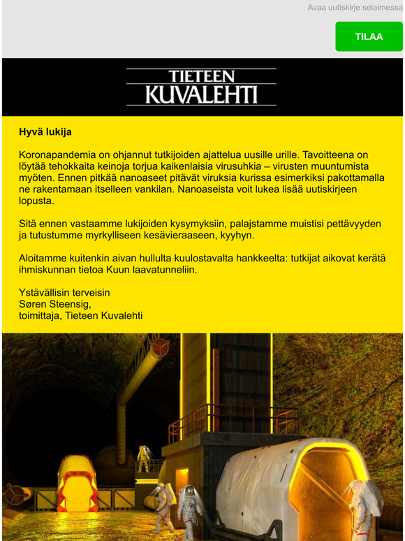 Tieteen Kuvalehti: Uudet nanoaseet nujertavat virukset | Milled