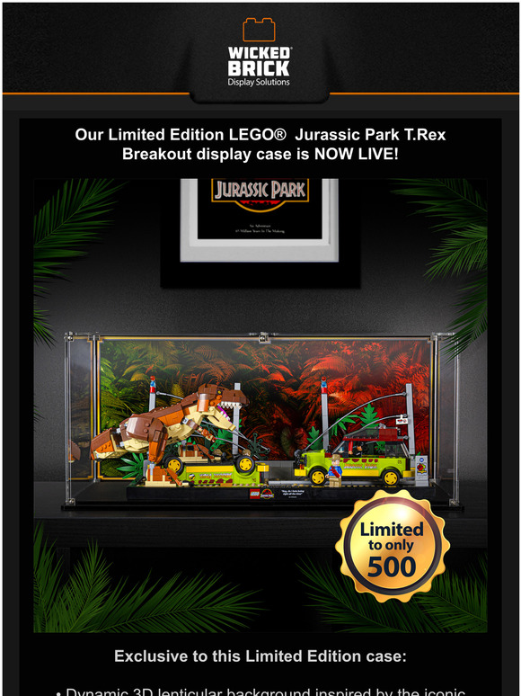 Wicked Brick: Limited Edition T.Rex Break out now live! ⚡ | Milled