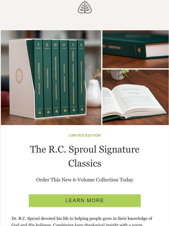 Ligonier Ministries: Introducing The R.C. Sproul Signature Classics ...