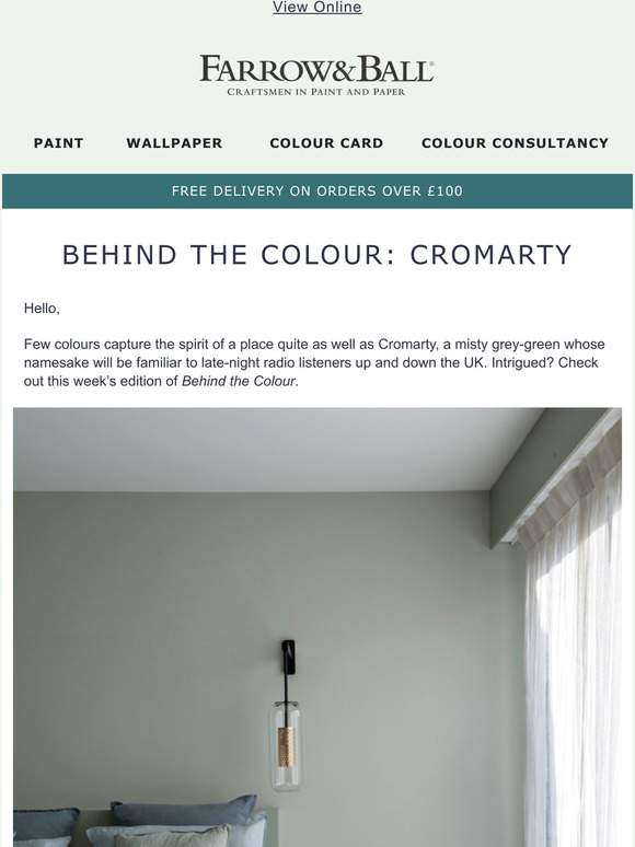 Farrow & Ball: Behind the Colour: Cromarty | Milled