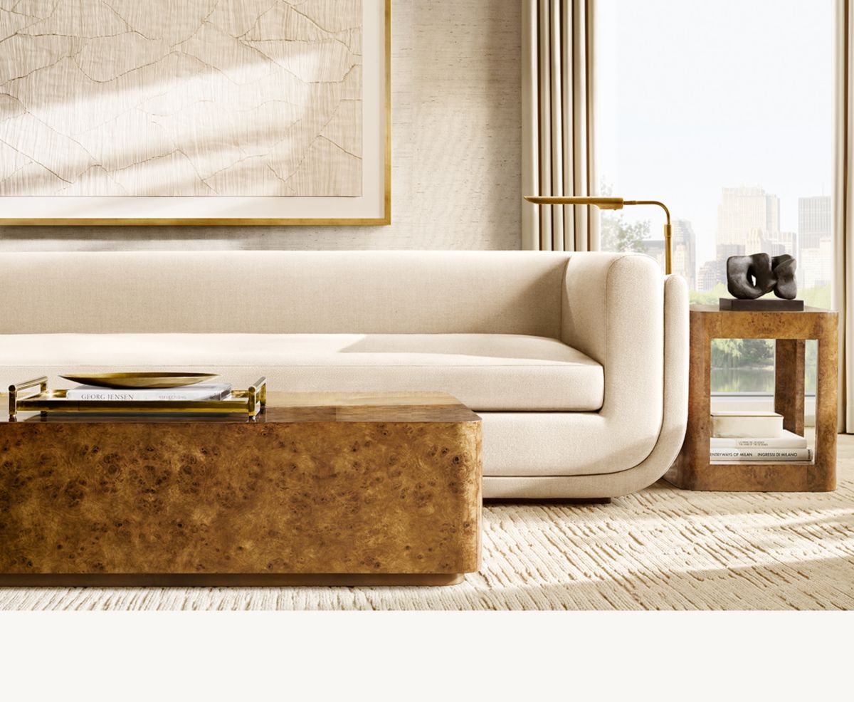 Restoration Hardware: Introducing Bardot Burl from RH Contemporary | Milled