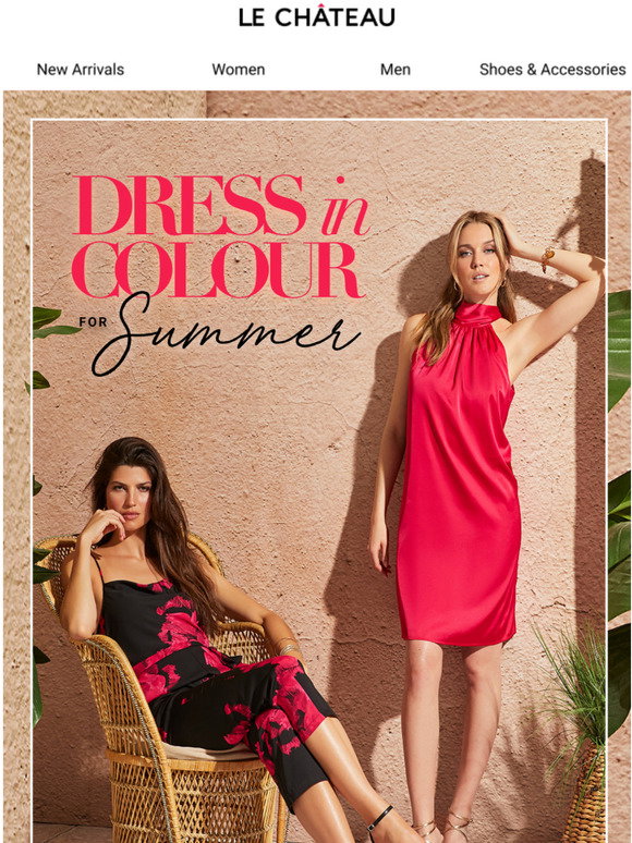 Le Château: Introducing bold new hues for summer ☀ | Milled