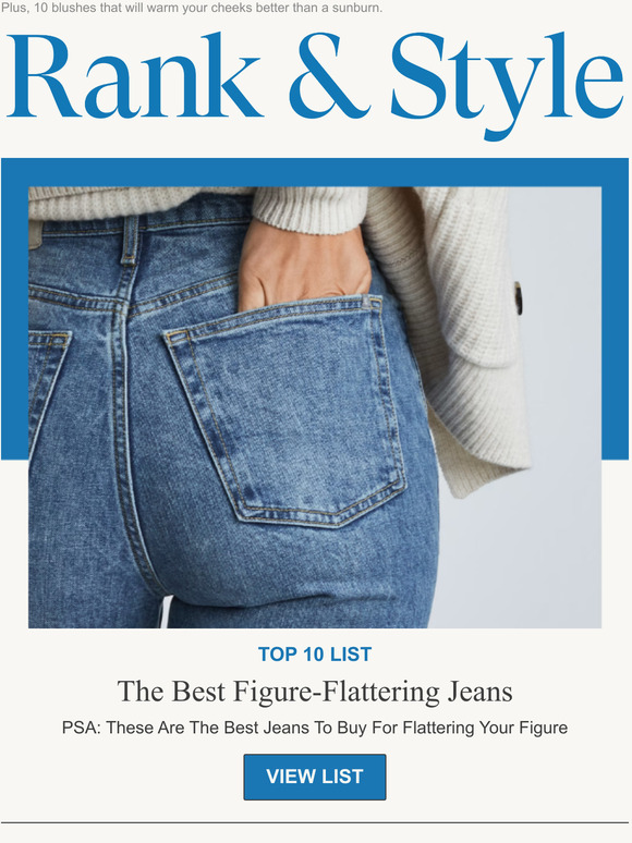 Rank & Style: ATTN: these 10 jeans are known for their shaping powers 🔮 ...