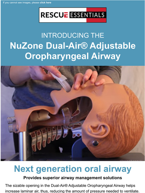 Rescue Essentials: Next Generation Airway: NuZone Dual-Air® Adjustable ...