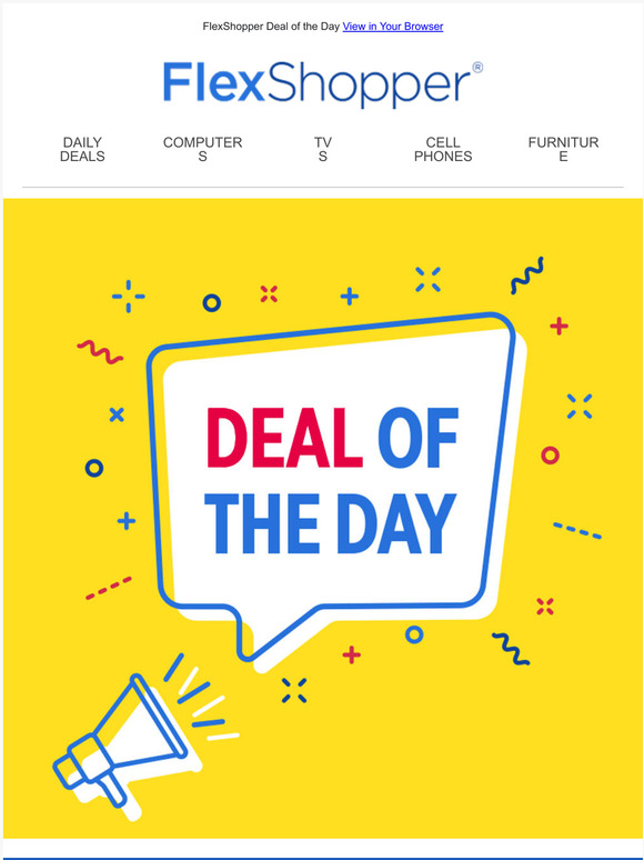 FlexShopper: FlexShopper Deal of the Day! | Milled