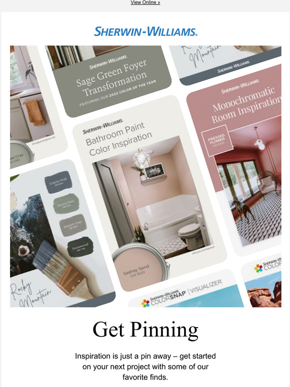 Sherwin-Williams Email Newsletters: Shop Sales, Discounts, and Coupon Codes