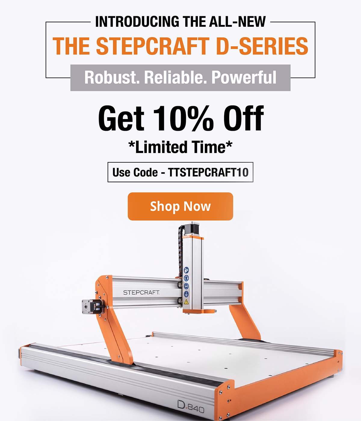 Tools Today: ⚠️ New Arrival Alert! Get 10% Off Stepcraft CNC Machines ...