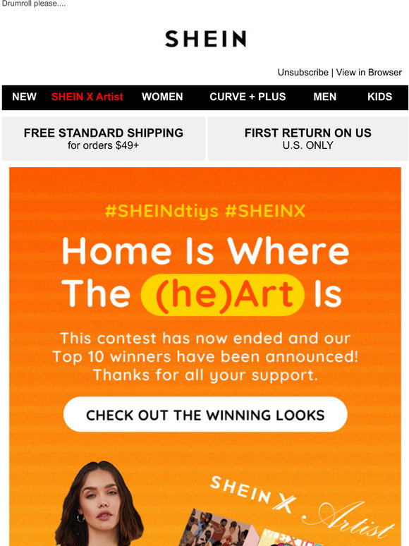 SHEIN: The SHEIN X Artist Hometown Winners are in! | Milled