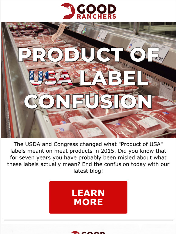 Good Ranchers: The USDA Investigates Confusion Around Store Labels | Milled
