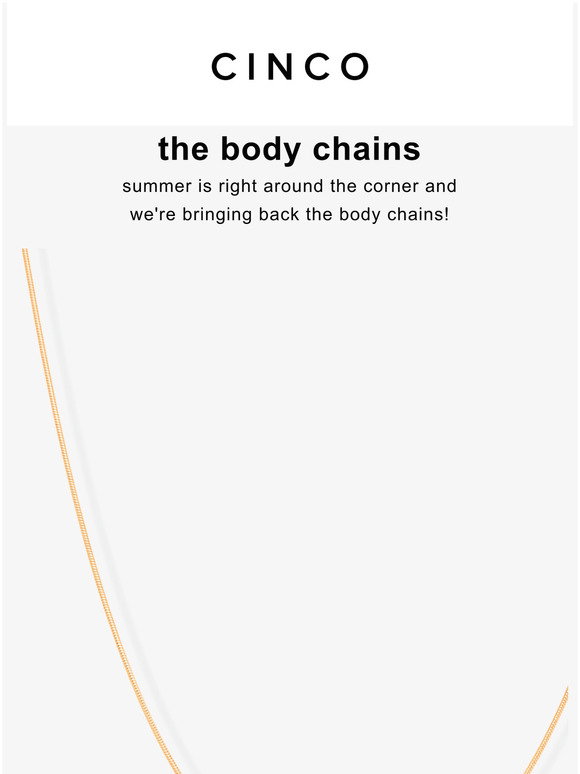 CINCO: the body chains | Milled