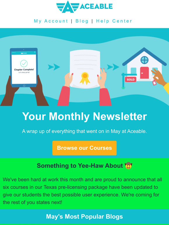 AceableAgent: Here's what happened at Aceable in May | Milled