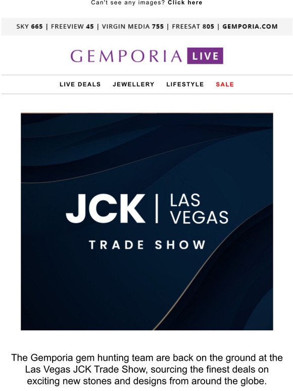 Gemporia: —, the JCK trade show starts here! 🎉 | Milled
