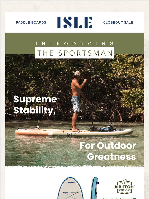 ISLE: Meet Our New Board: The Sportsman 😎 | Milled