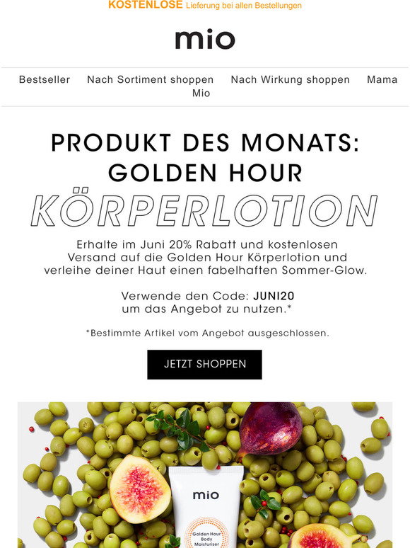 Mio Skincare: Das Produkt des Monats Juni 🧡 | Milled