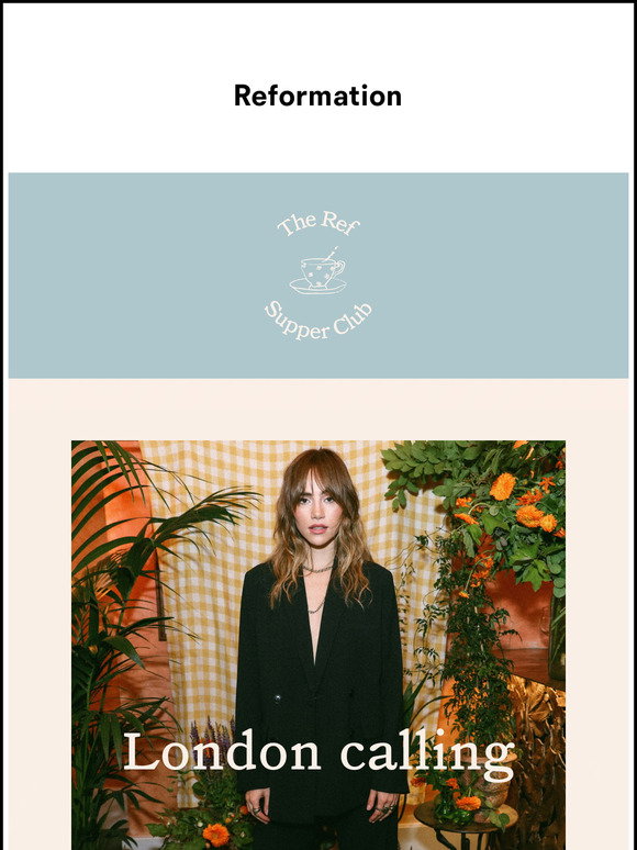 Reformation Email Newsletters: Shop Sales, Discounts, and Coupon Codes