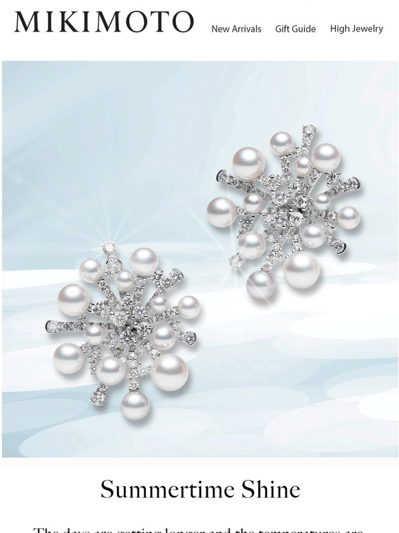 Mikimoto: Make A Splash This Summer | Milled