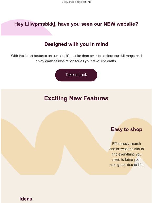 Hobbycraft: Our NEW website is here to spark your creativity! | Milled