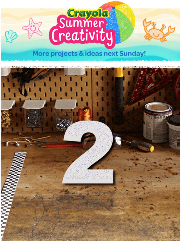 Crayola: Weekly Creativity: Race Car 🏎️🏁 | Milled